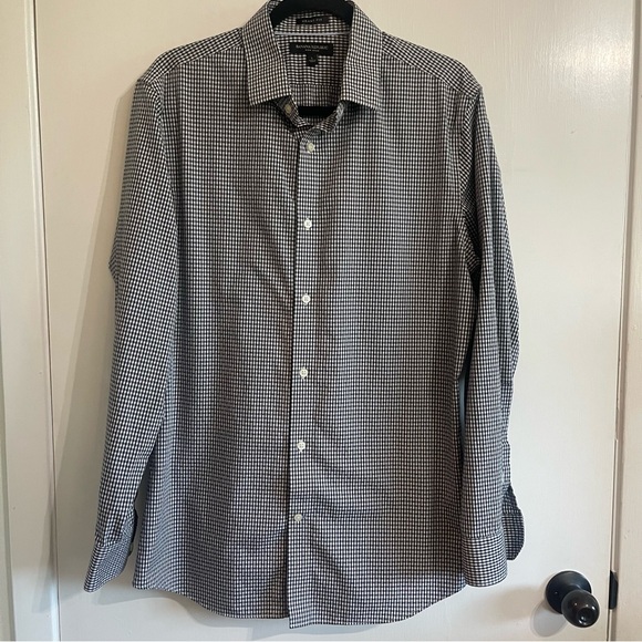 Banana Republic Shirts Banana Republic Mens Black And White Casual